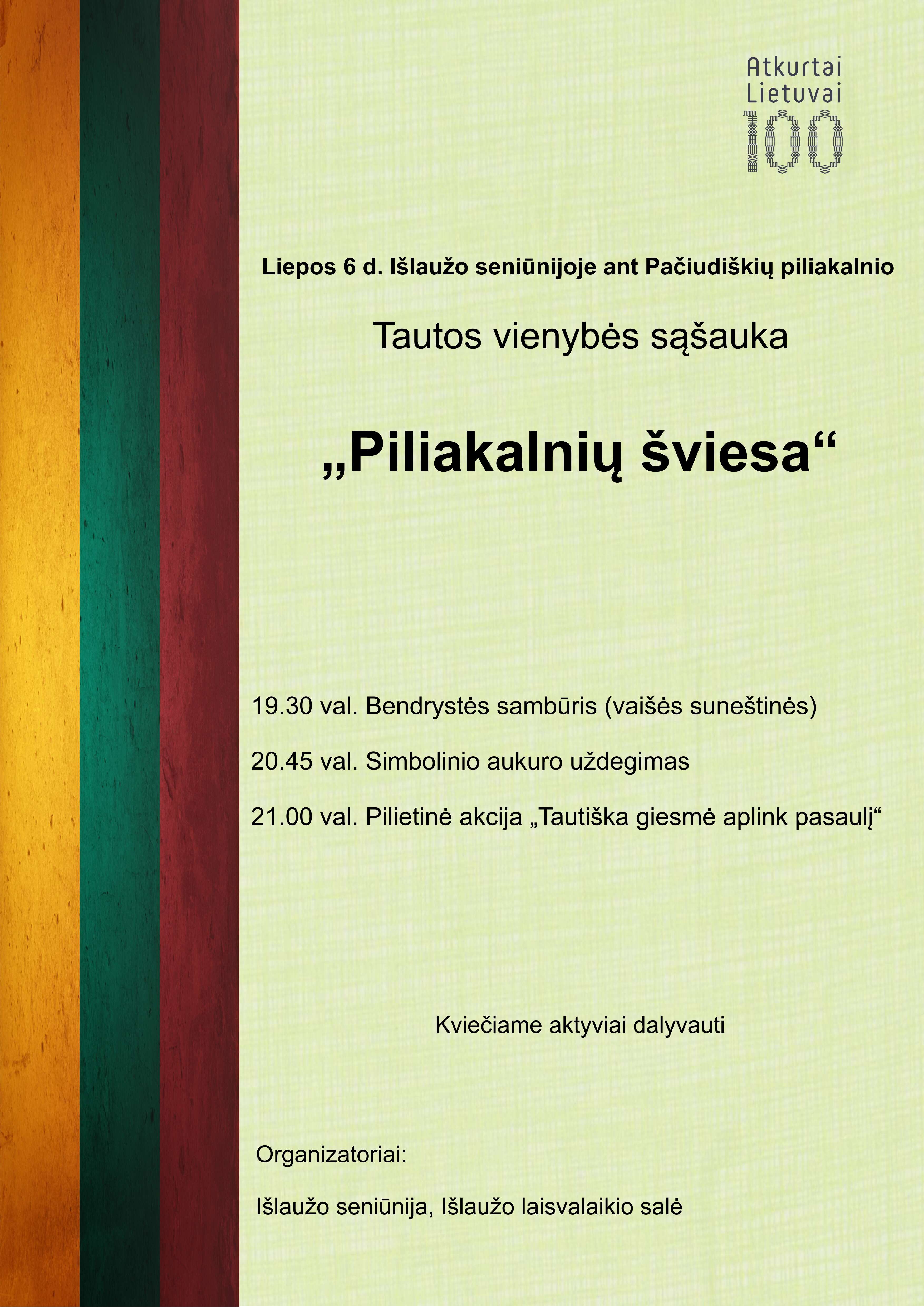 islauzo svente - kvitrina.lt · Prienų ir Birštono naujienų portalas